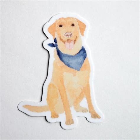 Yellow Lab Sticker Maine Stickers Down East Shop Down East Shop