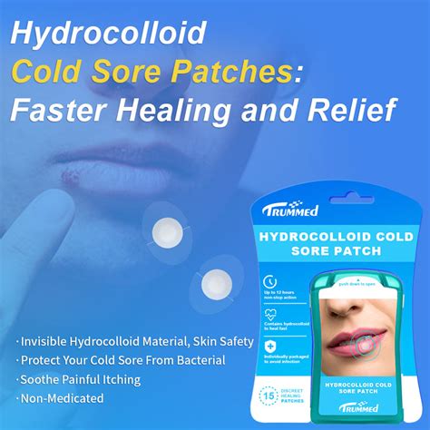 Trummed Cold Sore Patch Fever Blister Patch