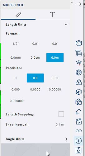 Can T Change Units New Try SketchUp Free SketchUp Community