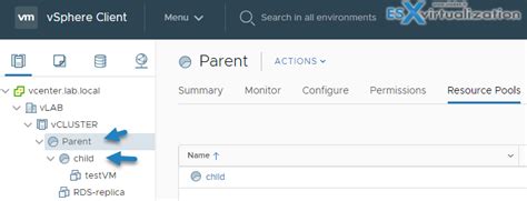 Vcp6 7 Dcv Objective 1 7 Describe And Identify Resource Pools And Use Cases Esx Virtualization
