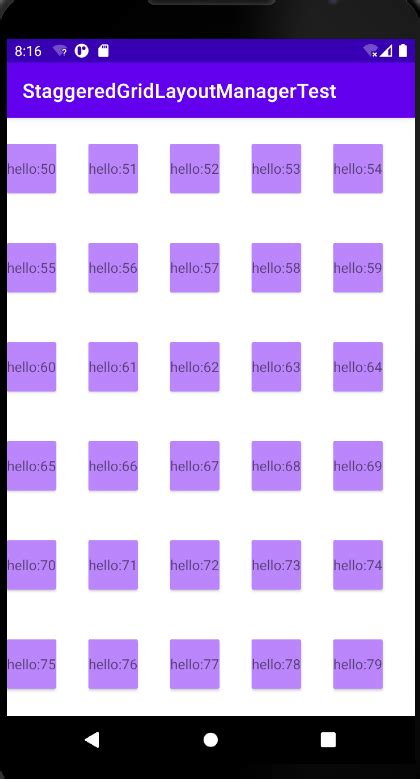 Android之recyclerview的staggeredgridlayoutmanager使用 腾讯云开发者社区 腾讯云