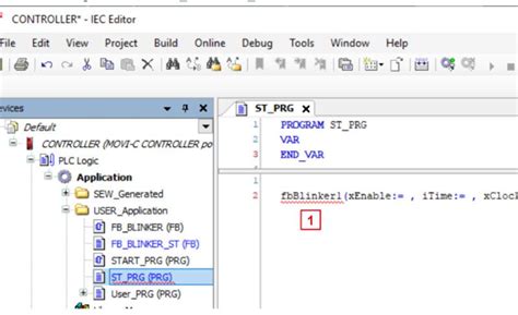 Example Of Programming In Structured Text St Language In Codesys 👉 Automationfair