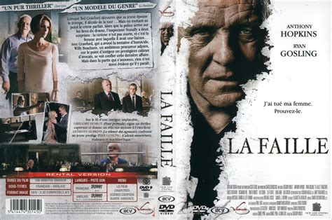 Jaquette Dvd De La Faille V2 Cinéma Passion