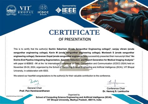 Sachin M Sabariram On Linkedin Ai Explainableai Medicalimaging Healthcareinnovation Ieee