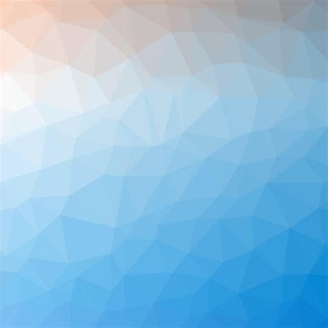 Free Vector Triangle Polygonal Blue Pattern Background