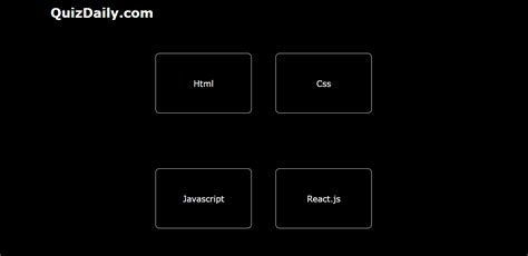 Github Ritikraj2227react Quiz App