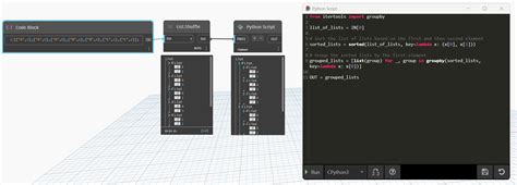 Split Lists Taking Into Account The First Item Lists Logic Dynamo