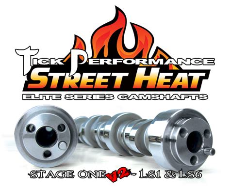 Ls1 Ls6 Tick Performance Stage 1 V2 Street Heat Camshaft