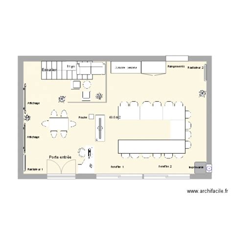 Am Nagement Salle Multim Dia Plan Dessin Par Xabicel