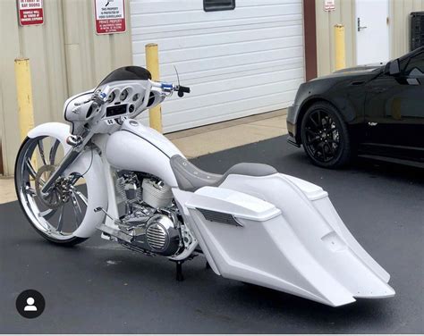 Custom Harley Bagger Motorcycle