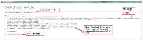 Consolidate Multiple Excel Files In SharePoint Using PowerQuery