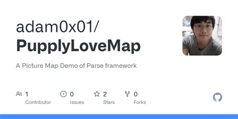 Github Adam X Pupplylovemap A Picture Map Demo Of Parse Framework