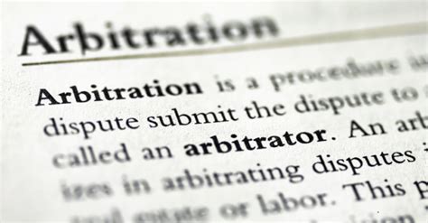 Arbitration Definition And Explanation Sociology Plus
