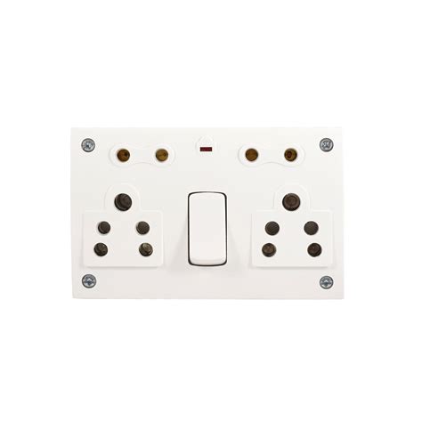 6a Switch Socket Combined 5 In One Duravolt