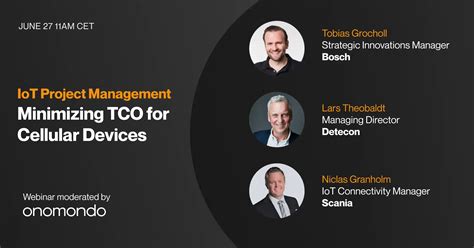 Iot Project Management Minimizing Total Cost Of Ownership For Cellular