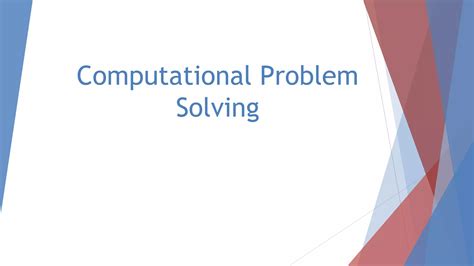 computational problem solving 004 1 pptx 1 pdf