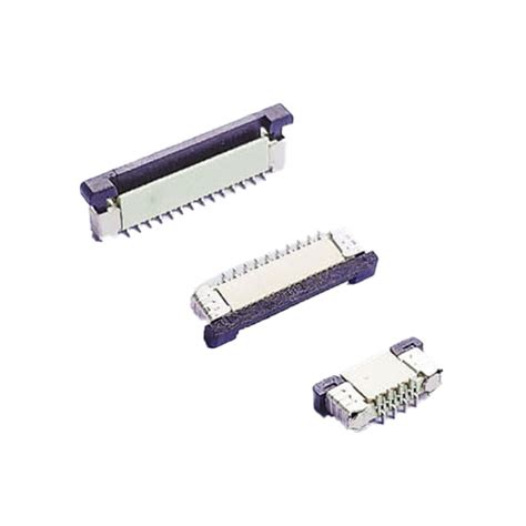 Fpc Ffc Connector Smt Type Horizontal Type 6 Pin Bottom Contact