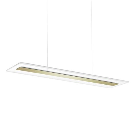 Antille Led Hanging Light Rectangular Gold Lightsie