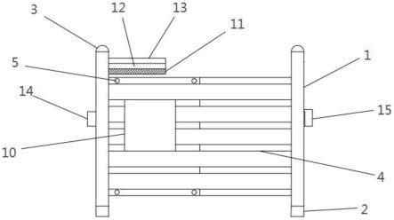 一种建筑工程施工用防护栏的制作方法