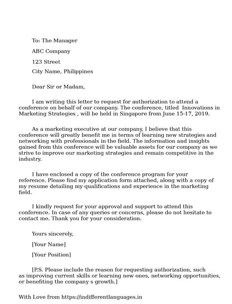 2 Examples Of Authorization Letter Sample Tagalog