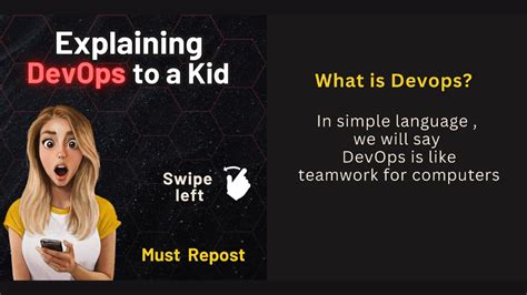 Explanation Of DevOps To A Kid PDF Connect 4 Techs