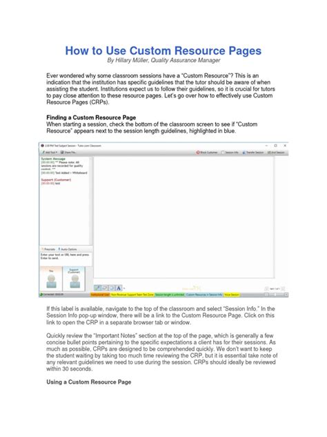 How To Use Custom Resource Pages Pdf C Reactive Protein Mathematics