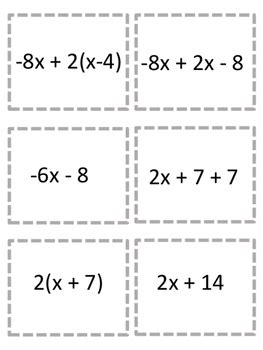 Equivalent Expressions By Learning With Mrs Kirk TpT