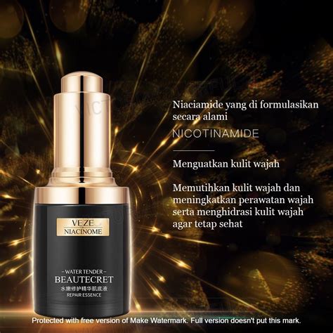 Jual Venzen Serum Pelembab Wajah Niacinome Water Tender ( Mengencangkan ...