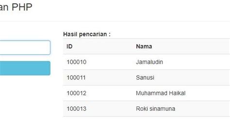 Membuat Serching Sederhana Dengan Php Mysql Dan Bootstrap Ketutrare