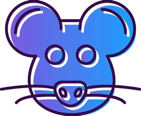 Mouse Gradient Filled Icon 42860501 Vector Art At Vecteezy