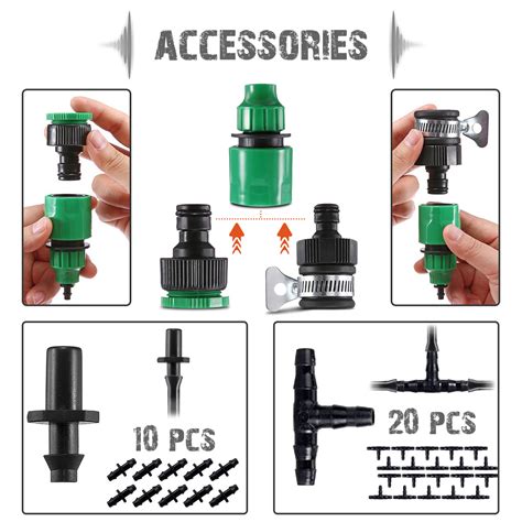 Automatic Drip Irrigation System DIY Micro Drip Garden Watering