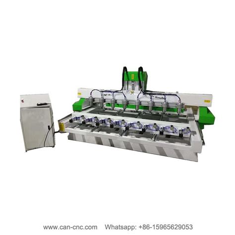 X Atc CNC Router With Rotary Device For Cylinder Engraving And Carving Columns Pillars Chair