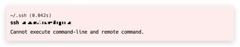 Cannot Execute Command Line And Remote Command Issue Warpdotdev Warp GitHub