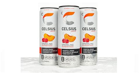 Celsius Launches New Flavor Sparkling Raspberry Peach Vending Market Watch
