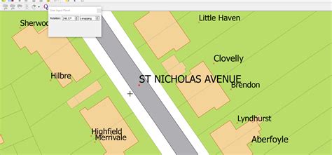 labeling rotating label in qgis geographic information systems