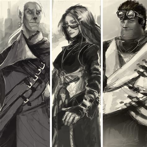 Artstation Lightbringer Character Concepts