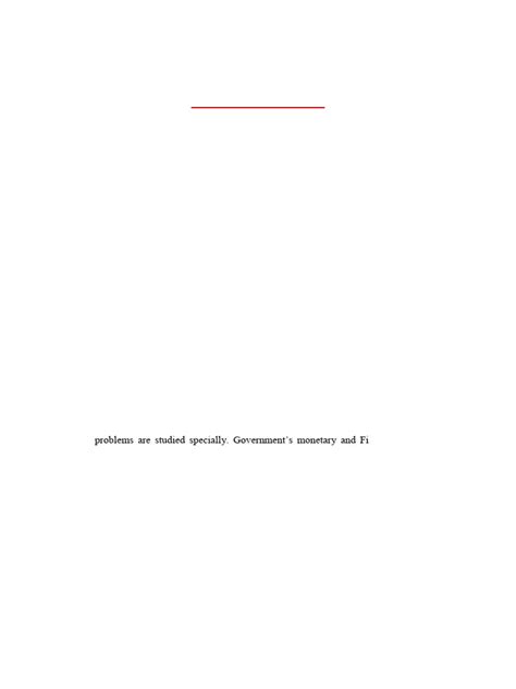 Scope Of Macroeconomics Pdf