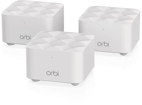 Netgear Ac1200 Orbi Rbk13 Wireless Home Mesh Wifi System With Router And 2 Satellite Extenders