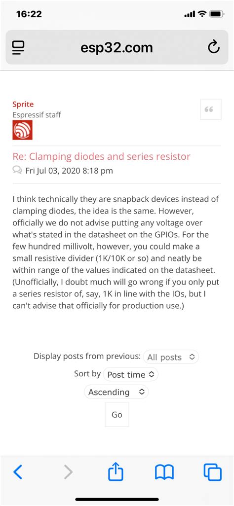 Esp32 Adc Protection General Guidance Arduino Forum