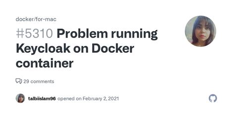 Problem Running Keycloak On Docker Container Issue 5310 Docker For