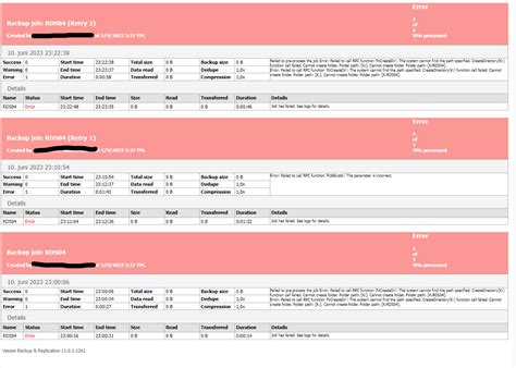 id df0ee189 6536 44d4 9bab 347e770cffca recovery checkpoint job failed error code