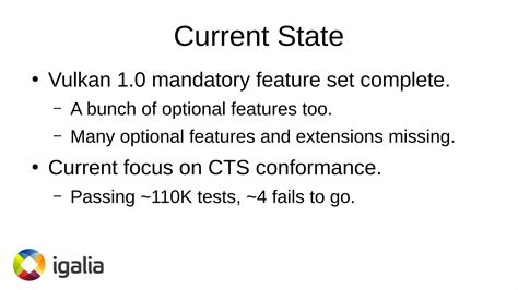Overview Of The Open Source Vulkan Driver For Raspberry Pi PPT