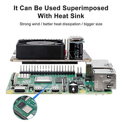 Raspberry Pi 4b Cooling Fan Raspberry Pi Cooler Raspberry Pi Rgb