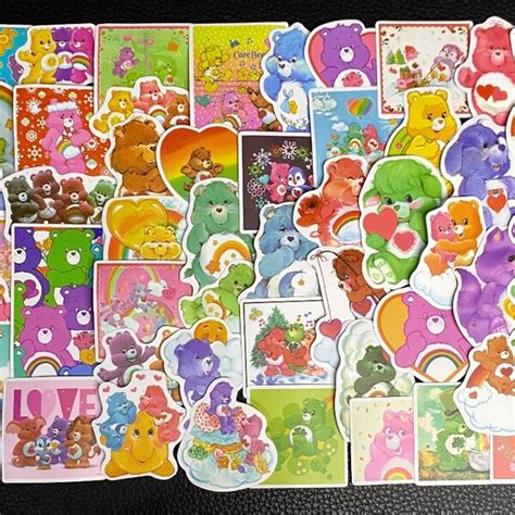 Care Bear Stickers Etsy