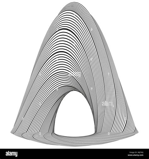 Cone Shaped Structure Stock Vector Images Alamy