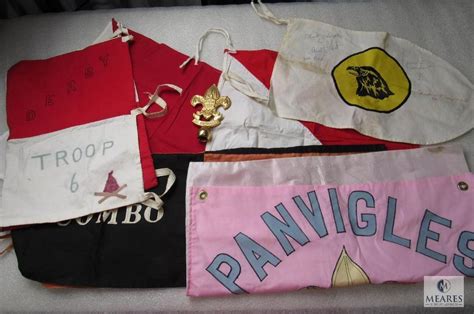 1940s Bsa Scout Flag Topper And Semaphore Signal Proxibid