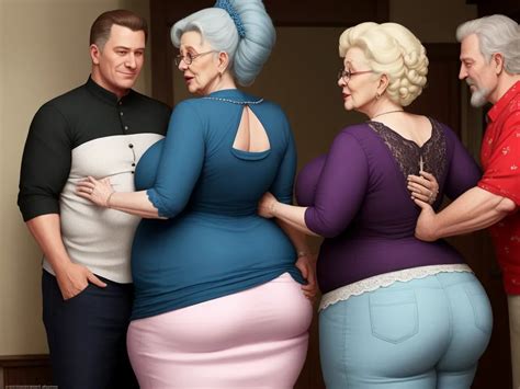 Free Ai Image Generator Granny Herself Big Booty Saggy Her Husband