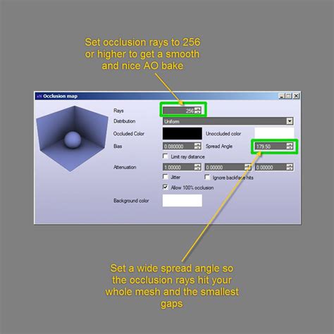 Ambient Occlusion And Normal Map Bake Using Xnormal Doc 3 Asset