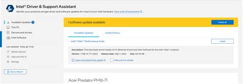 Re Intel® Killer™ Performance Suite Installation Failed With Error Code