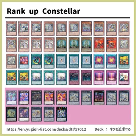 Rank Up Constellar Deck 2019 Constellar Yu Gi Oh Ocg Samurai 🇯🇵